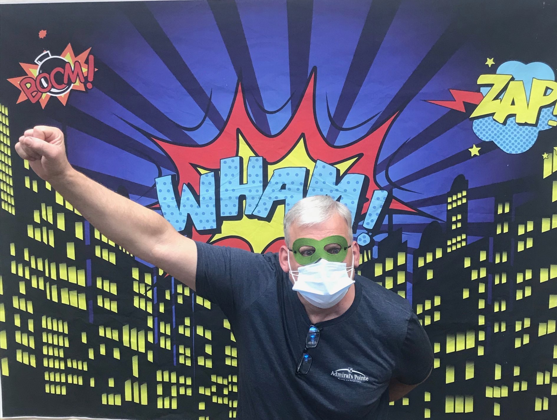 Frontline Superheroes at Huron Nursing Home